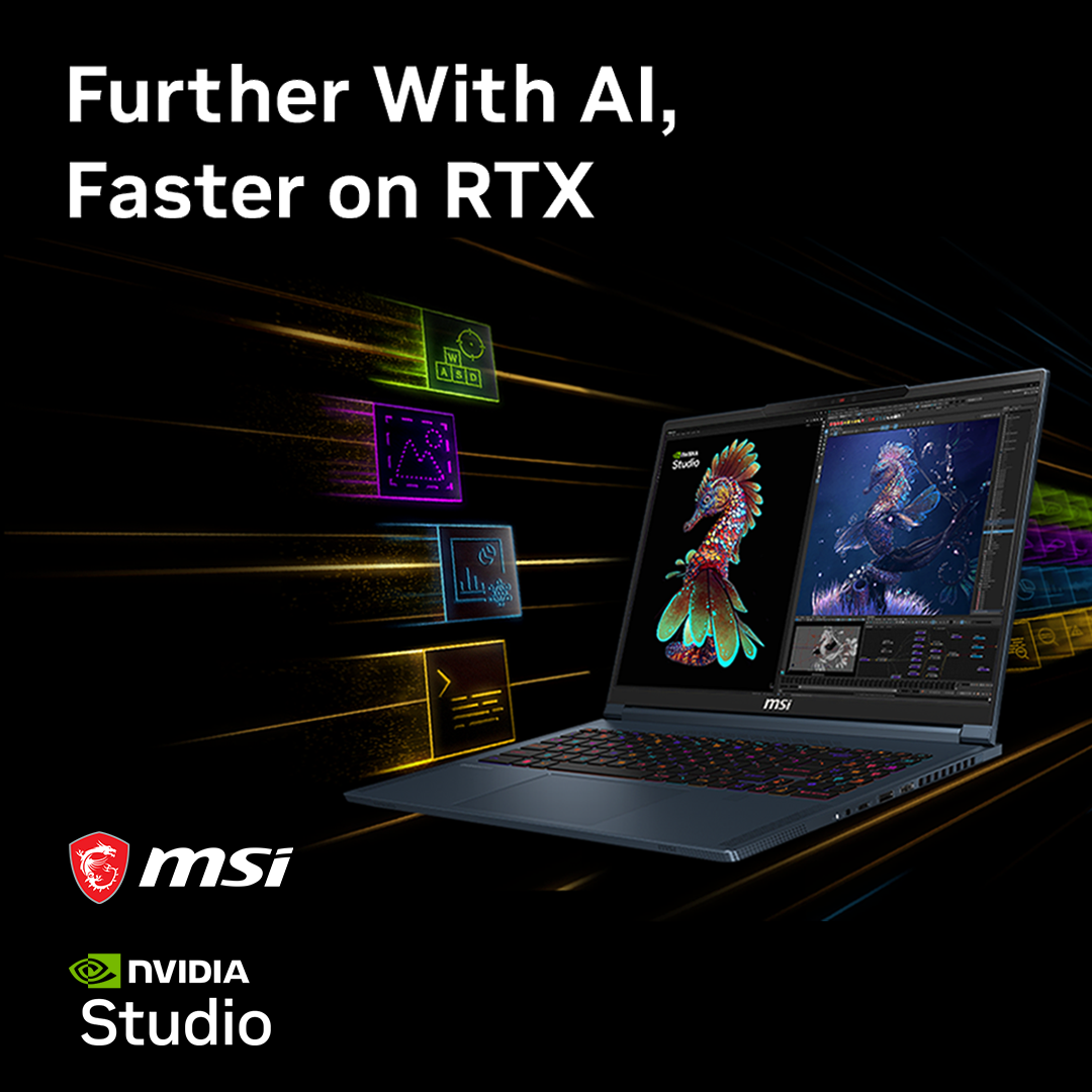 NVIDIA Studio – MSI Online Store | Singapore